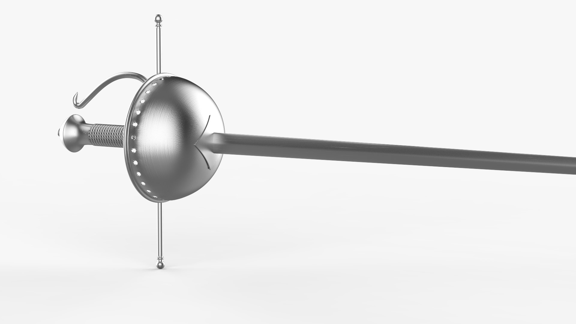 3D SW381 Spanish Shell Sword - TurboSquid 2121854