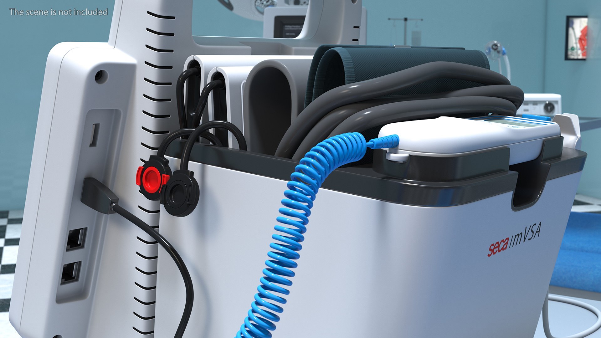 Seca mvsa 535 medical 3D model - TurboSquid 1687414