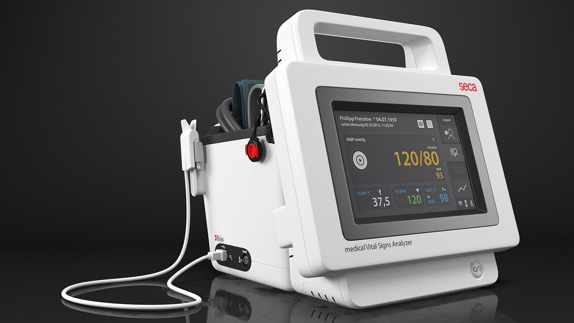 Seca mvsa 535 medical 3D model - TurboSquid 1687414