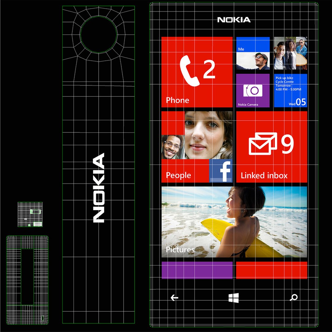 3ds max nokia lumia 520 525