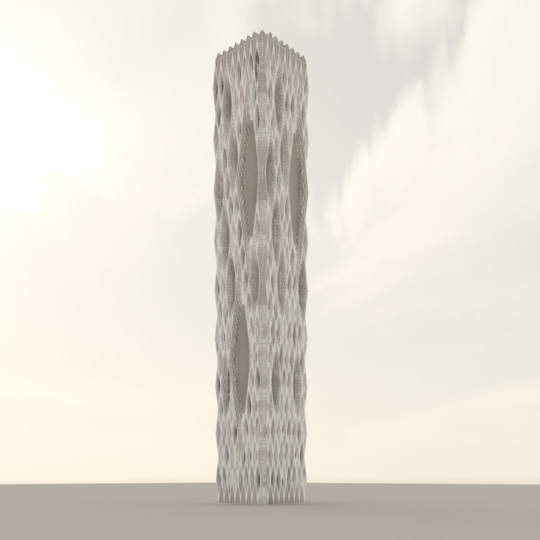 Filament Tower 3D Model - TurboSquid 1987107