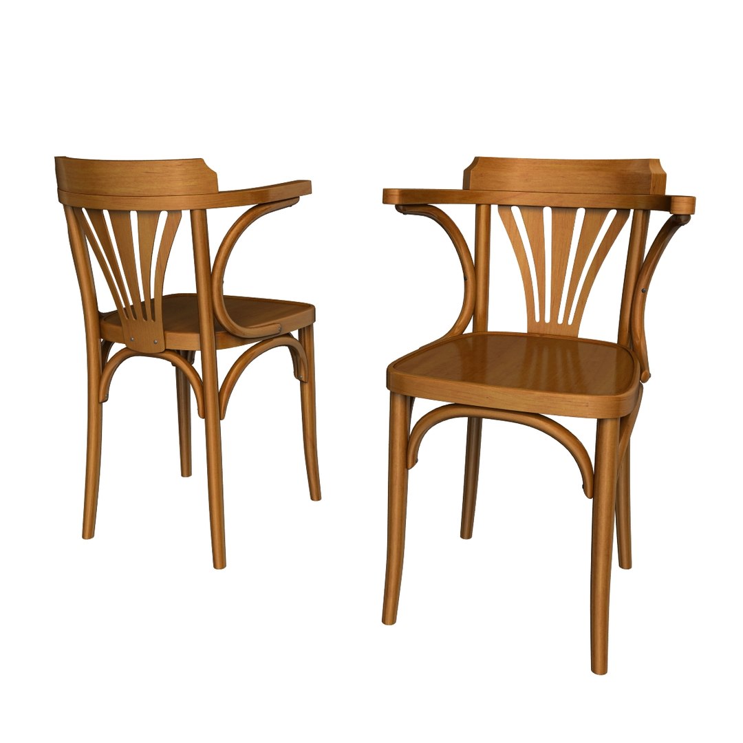 Vienna Chair 3D Model - TurboSquid 1213100