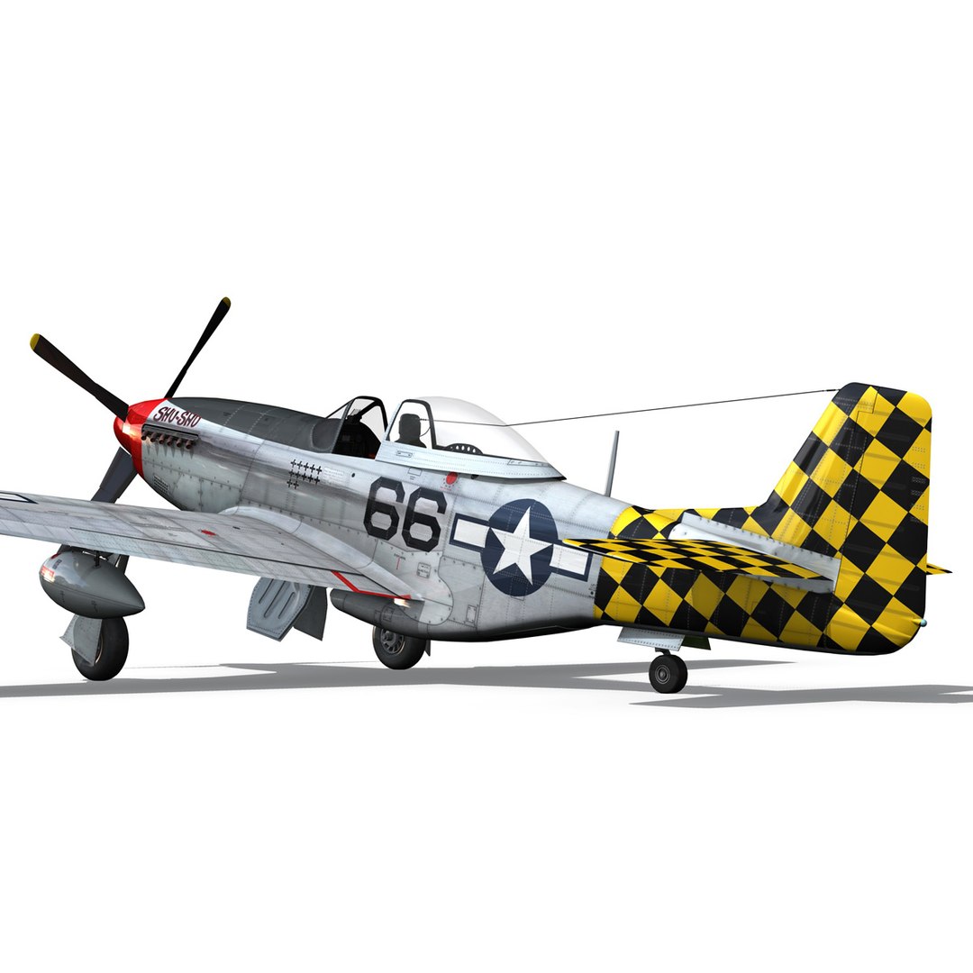 3d model north american - shu