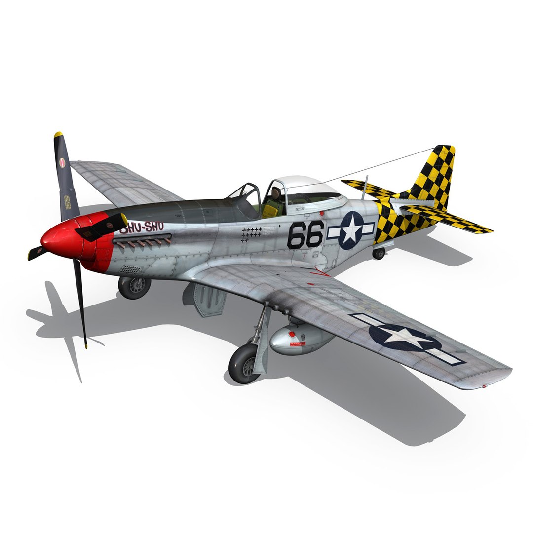 3d model north american - shu