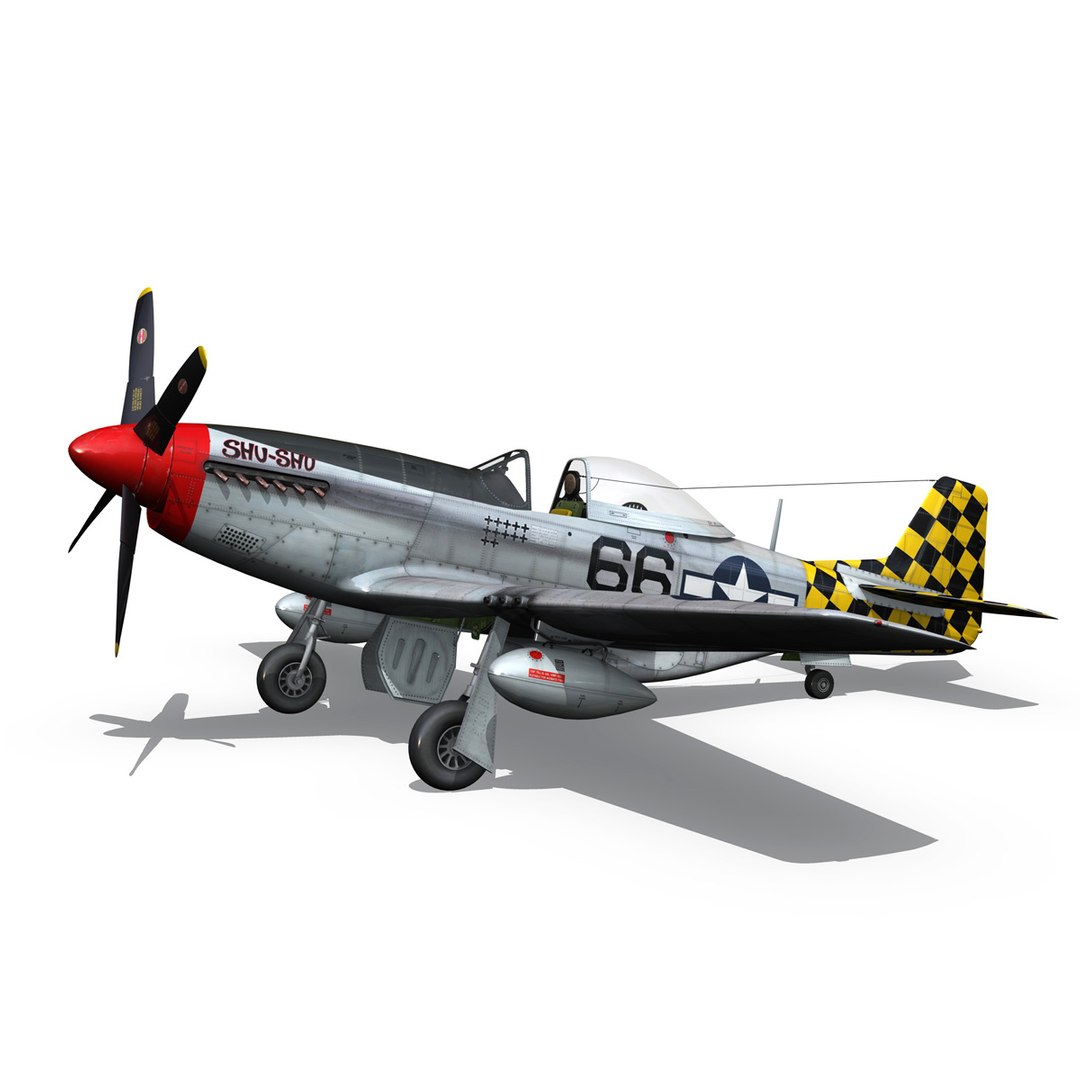 3d model north american - shu
