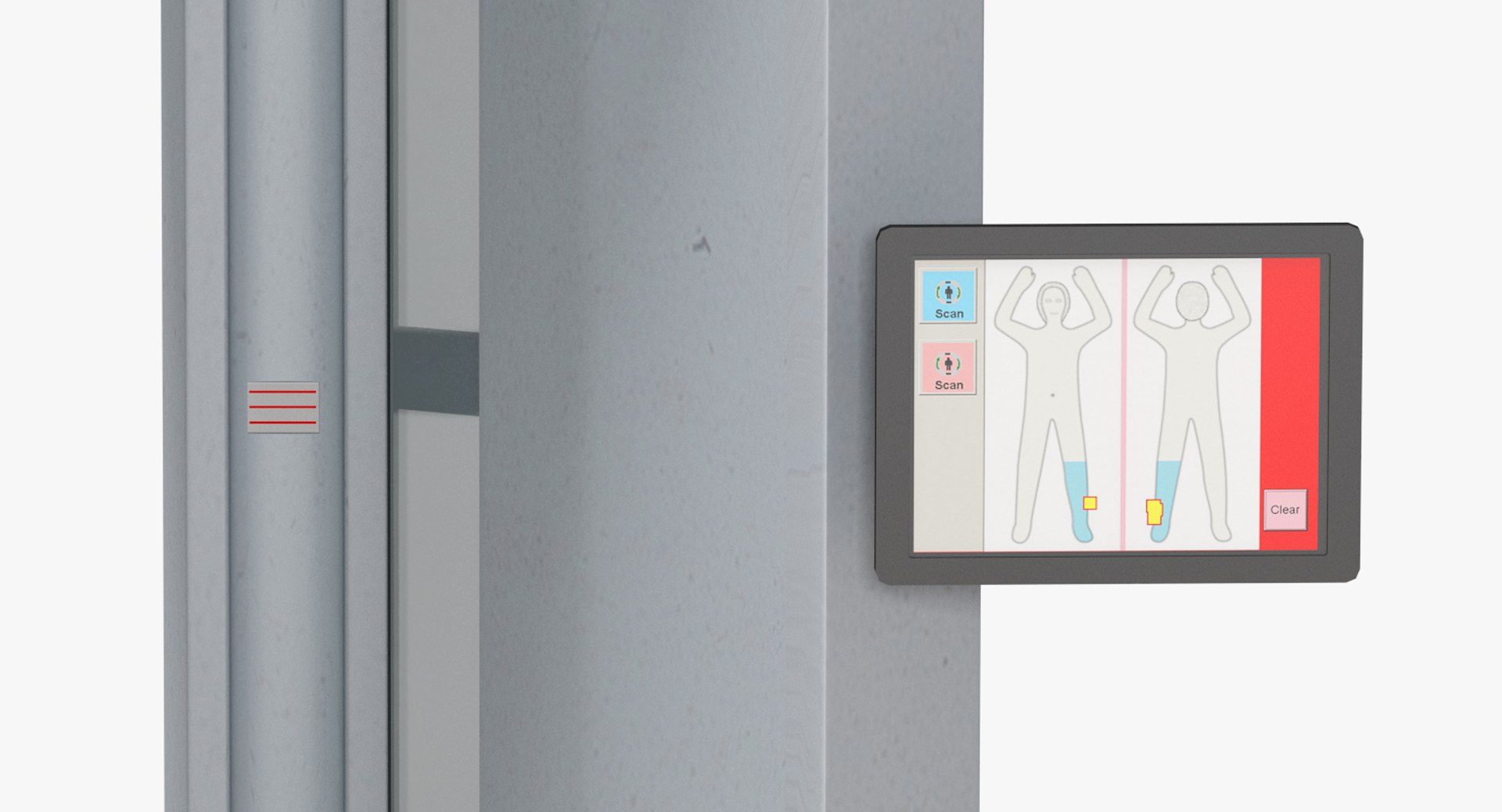 Body Scanner Provision Atd Model - TurboSquid 1297295