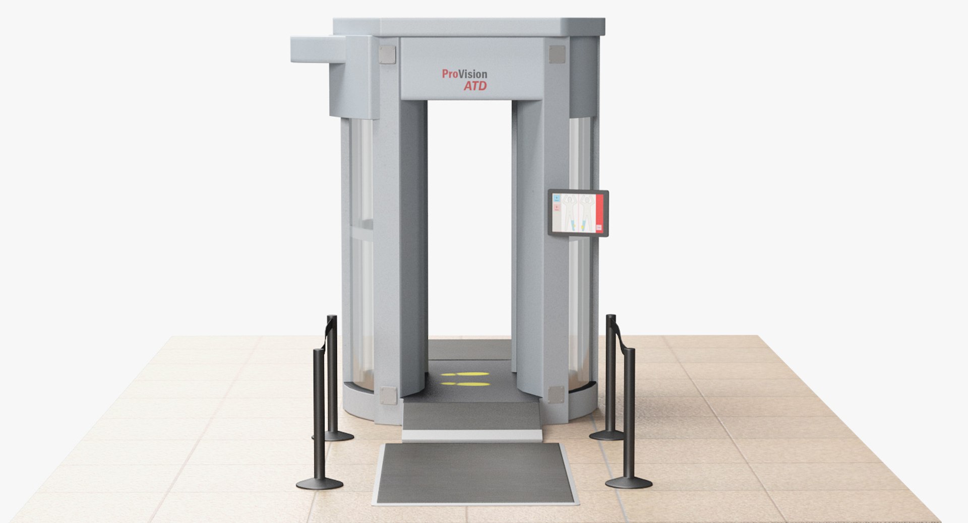 Body Scanner Provision Atd Model - TurboSquid 1297295
