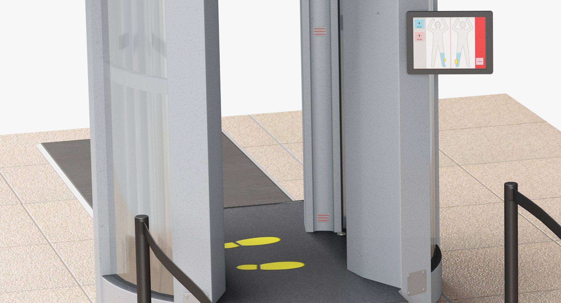 Body Scanner Provision Atd Model - TurboSquid 1297295