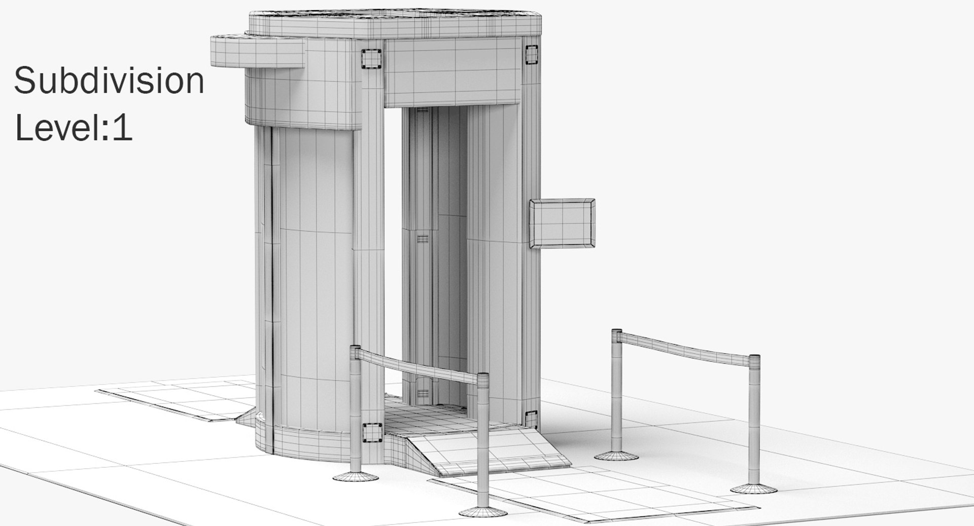 Body Scanner Provision Atd Model - TurboSquid 1297295