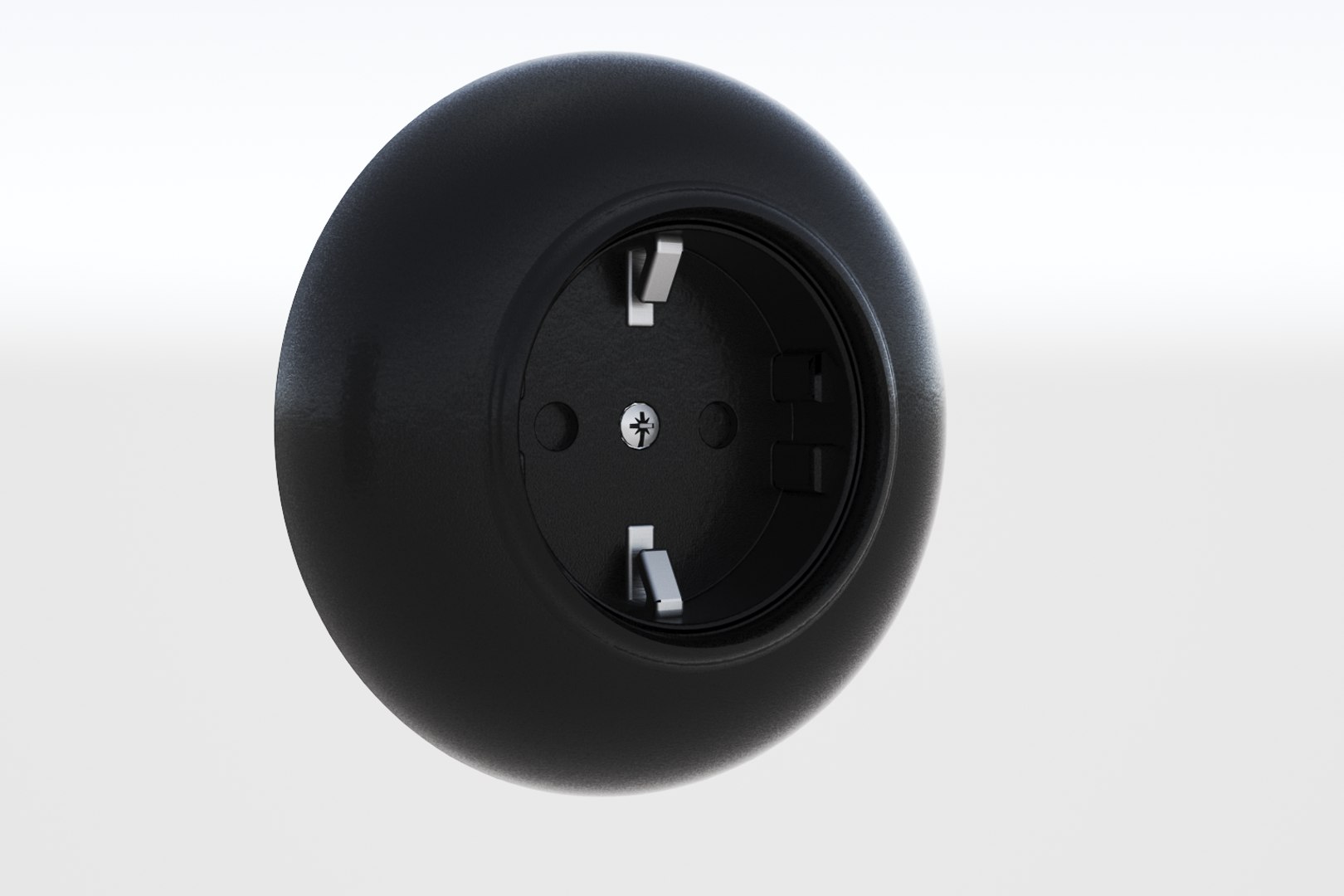 3D bakelite wall plug model - TurboSquid 1497381