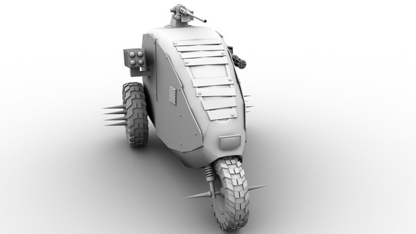 Post apocalyptic electric monster 3D model - TurboSquid 1575808