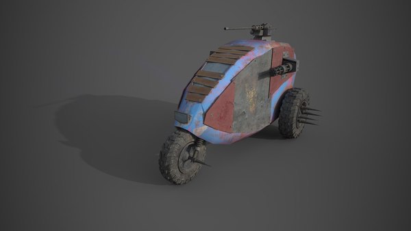 Post apocalyptic electric monster 3D model - TurboSquid 1575808