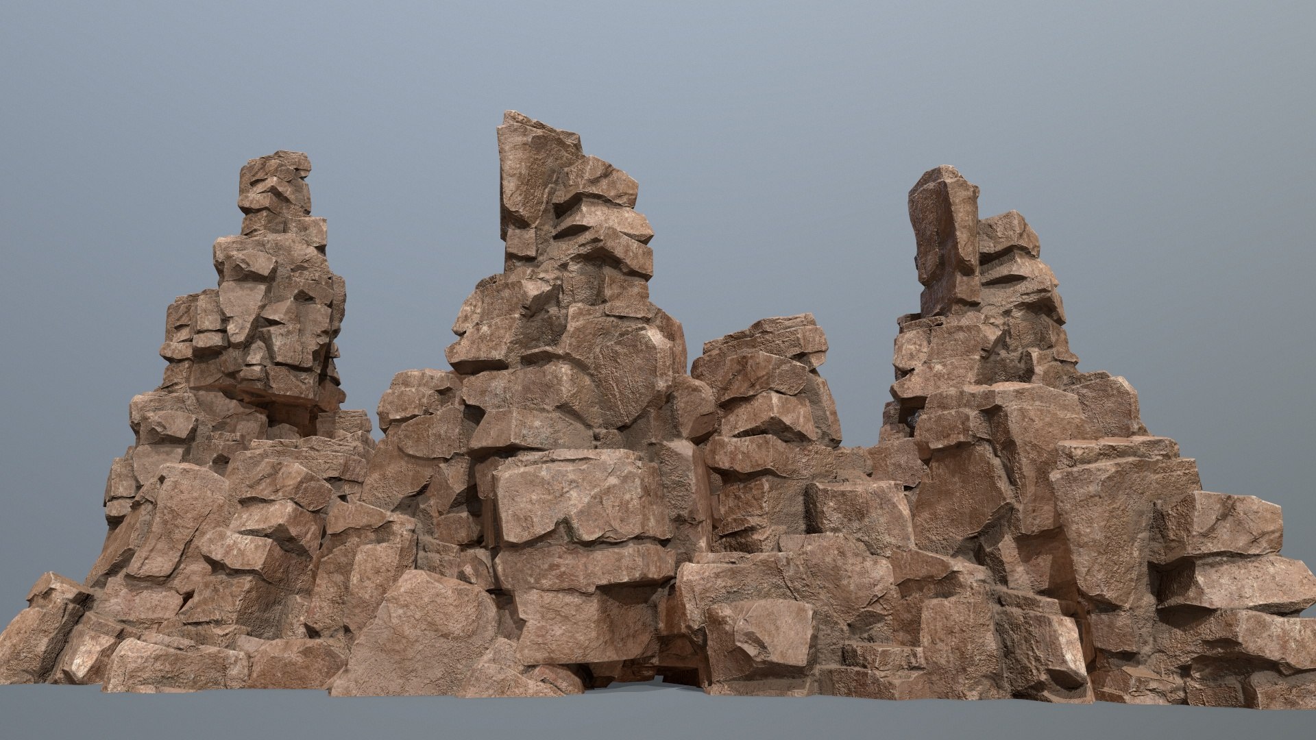 3D Desert Rocks Model - TurboSquid 2054305