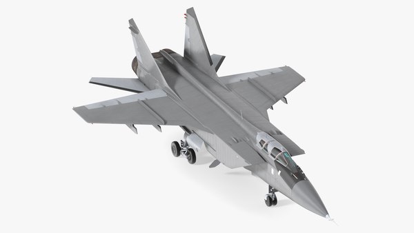 超音速迎撃機の装備3Dモデル - TurboSquid 1951696