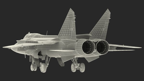 Supersonic Interceptor Aircraft Rigged3Dモデル - TurboSquid 1951696