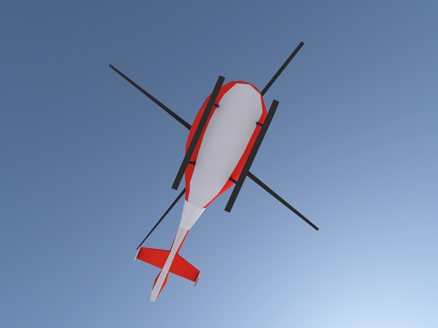 Free 3D model cartoon helicopter - TurboSquid 1317556