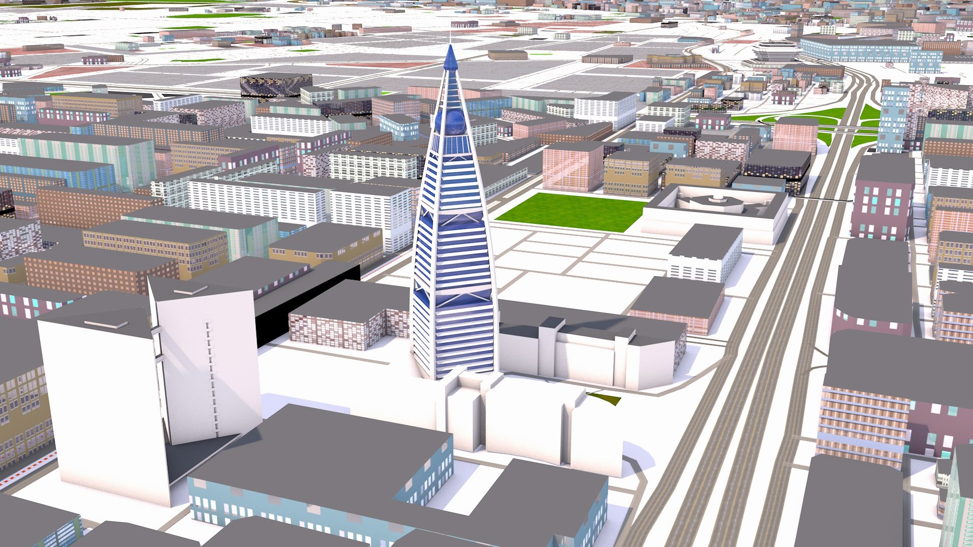 Riyadh City 3D - TurboSquid 1341062