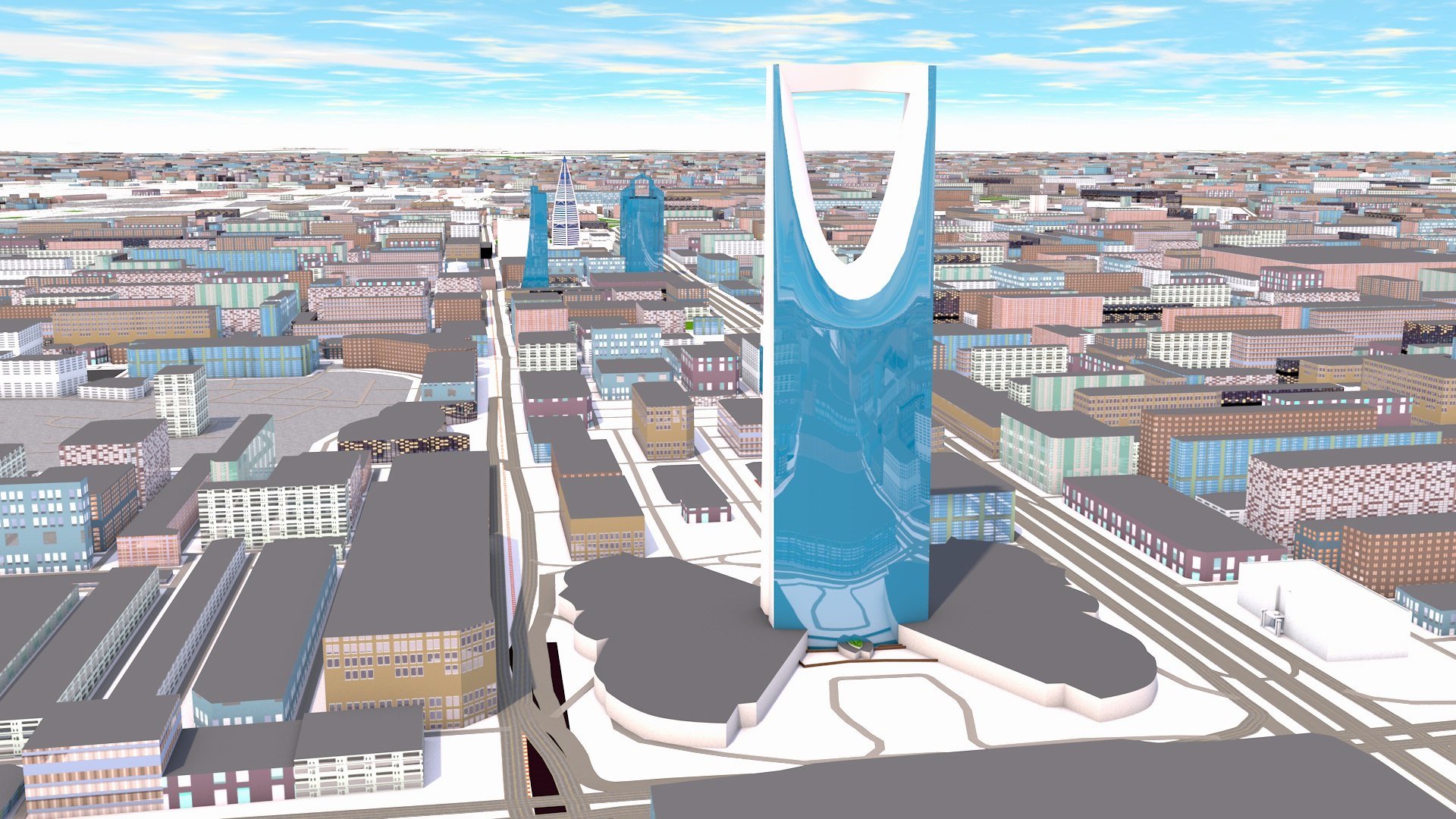 Riyadh City 3D - TurboSquid 1341062
