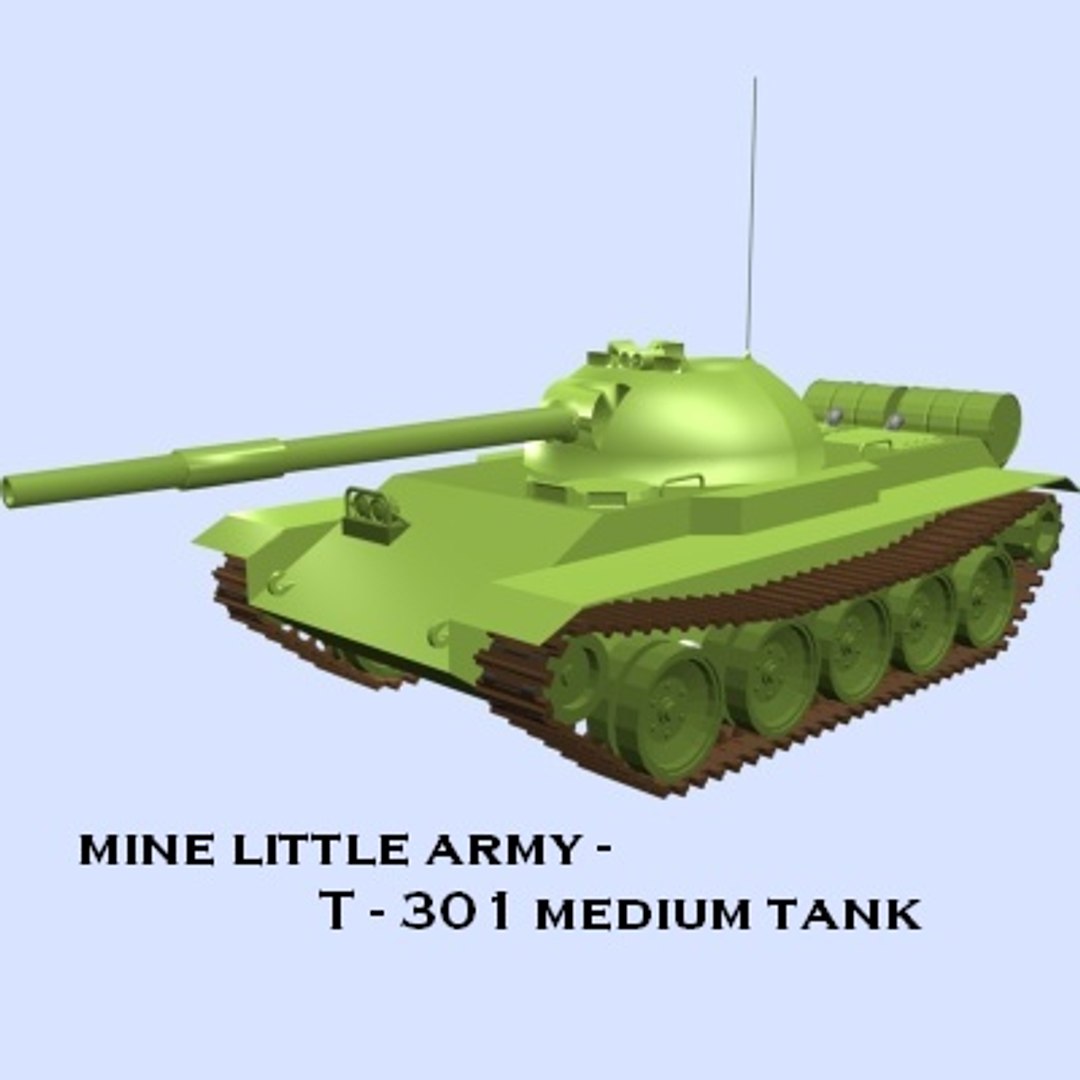 Free 3ds Mode T-301 Tank
