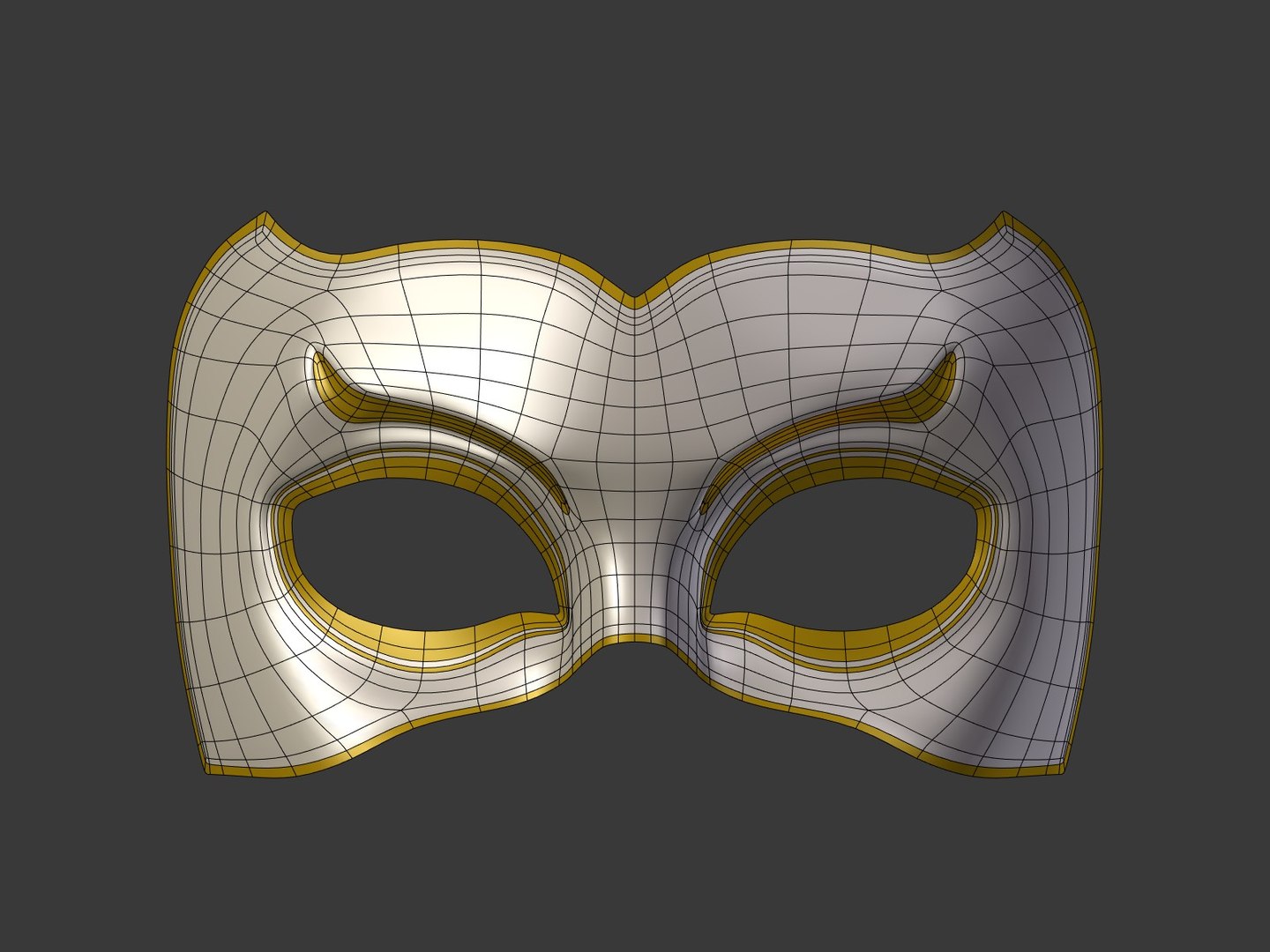 Mardi Gras Mask 3D Model - TurboSquid 1582092