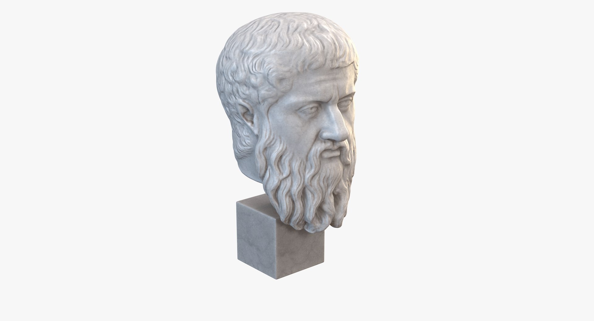 3D Plato Head - TurboSquid 2341435