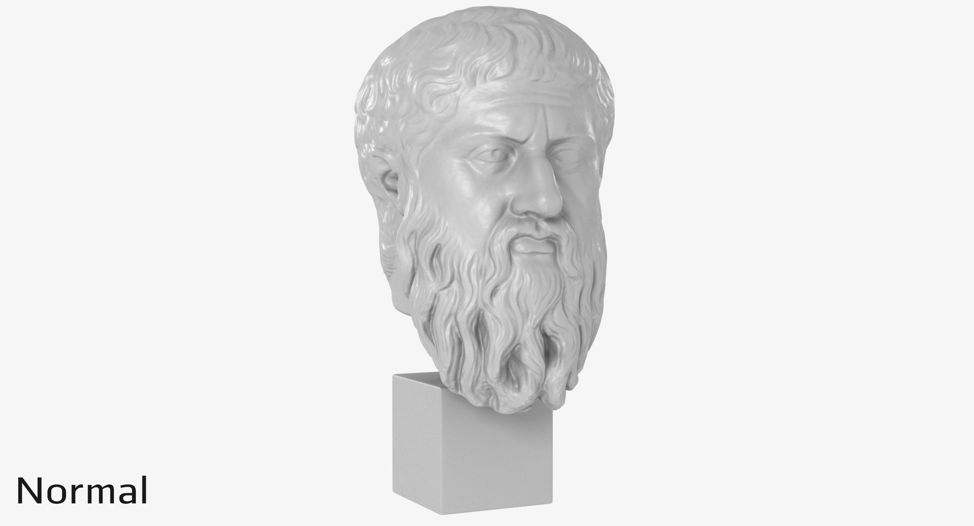 3D Plato Head - TurboSquid 2341435