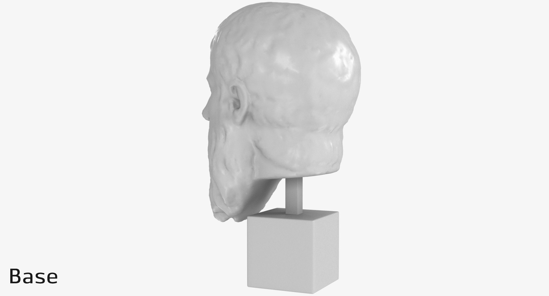 3D Plato Head - TurboSquid 2341435