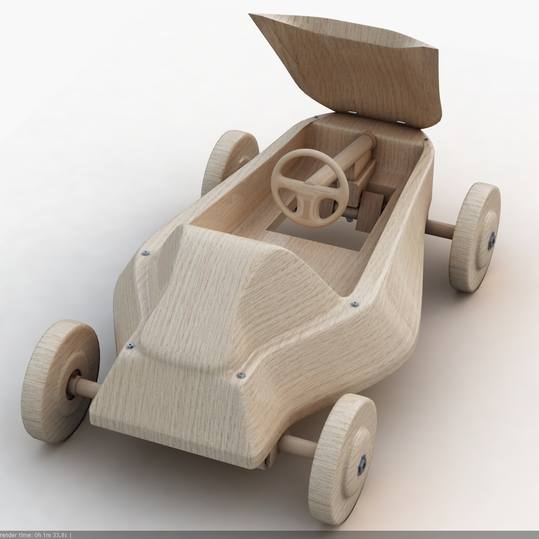 3d model toy car
