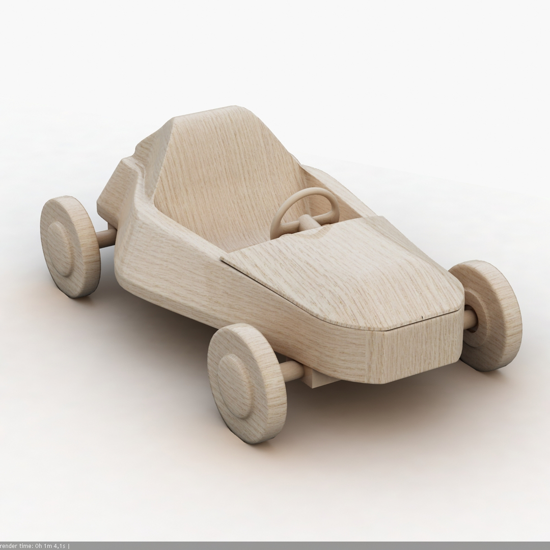 3d model toy car