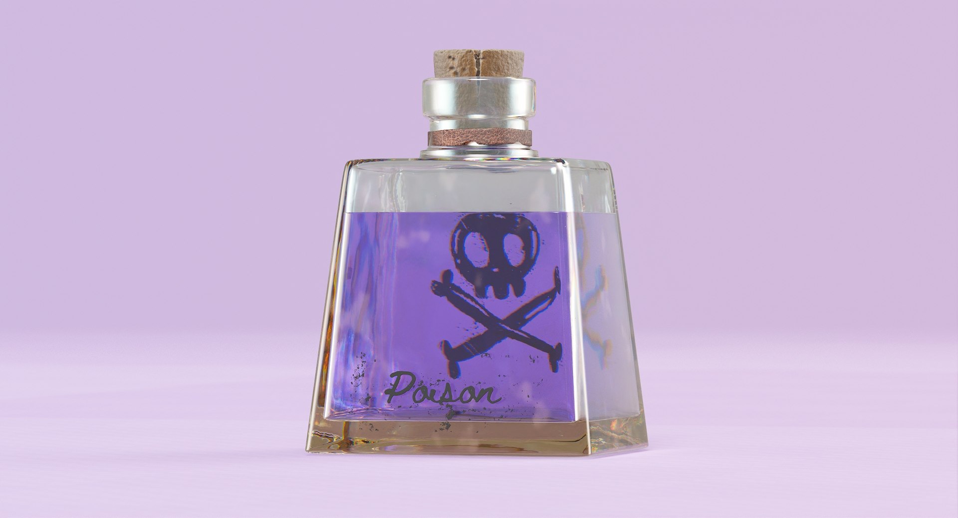 Magic Potion Poison 3D Model - TurboSquid 2037138