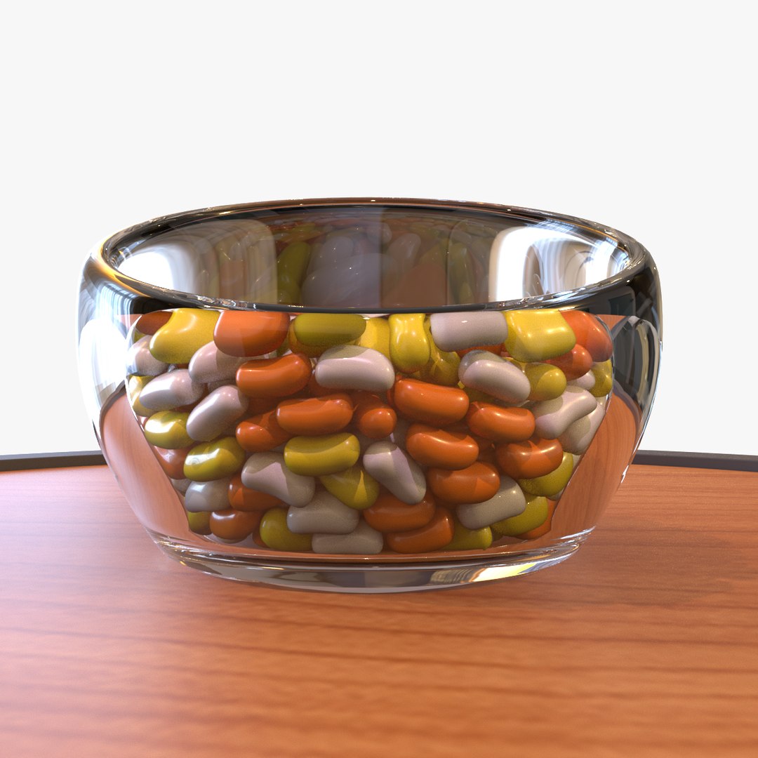 Halloween Jelly Bean Model - TurboSquid 1253234