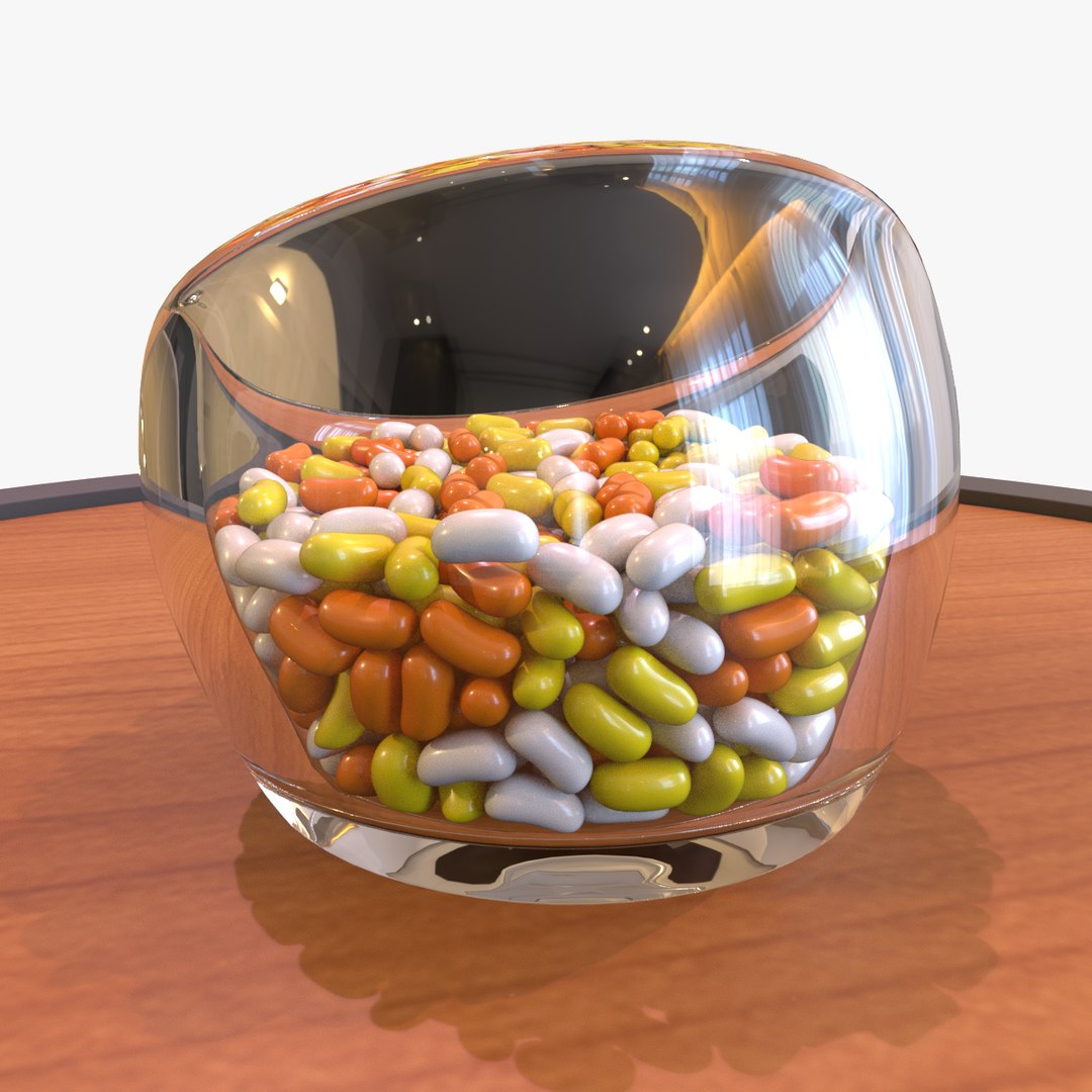 Halloween Jelly Bean Model - TurboSquid 1253234
