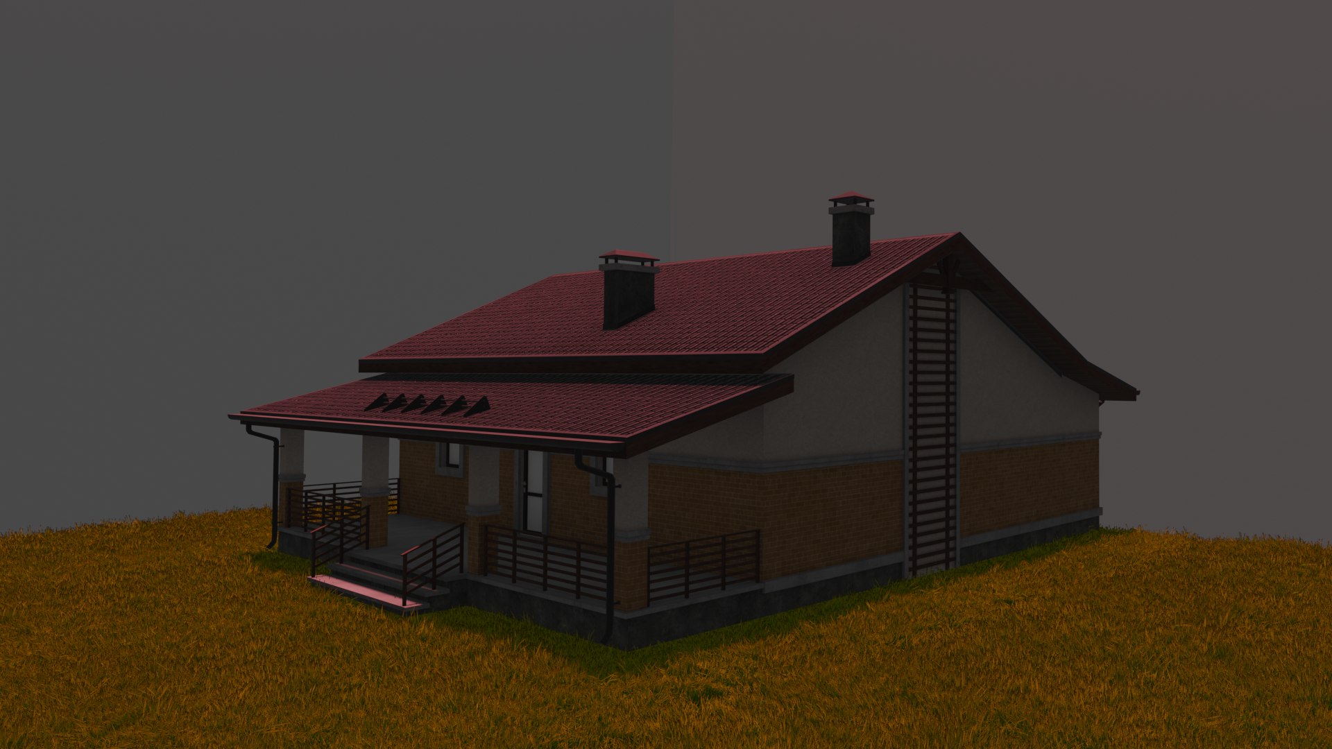 3D model House over spring - TurboSquid 2170774