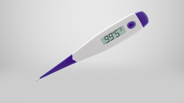 Photorealistic digital thermometer model - TurboSquid 1603376