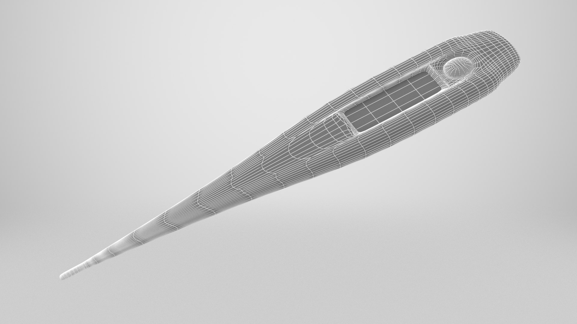 Photorealistic Digital Thermometer Model - TurboSquid 1603376