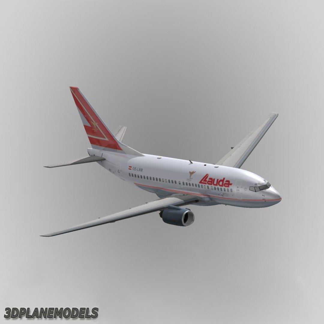 3d b737-600 lauda air model