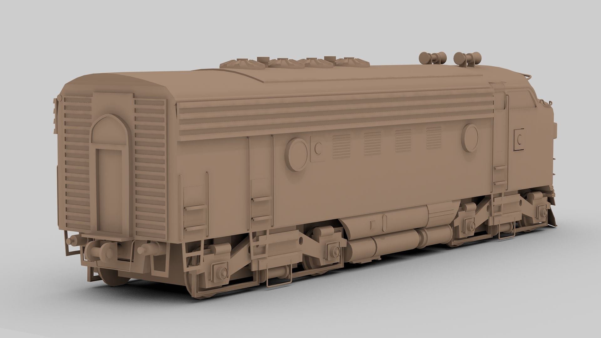 3d f7 diesel locomotive