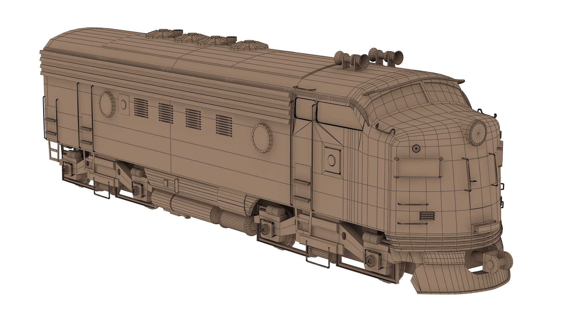 3d f7 diesel locomotive