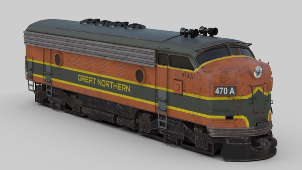 3d f7 diesel locomotive