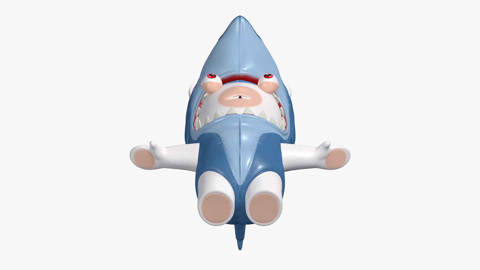 3D Rabbids Shark Hungry Character 8K - TurboSquid 1760028