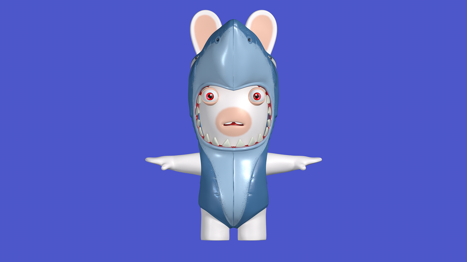 3D Rabbids Shark Hungry Character 8K - TurboSquid 1760028