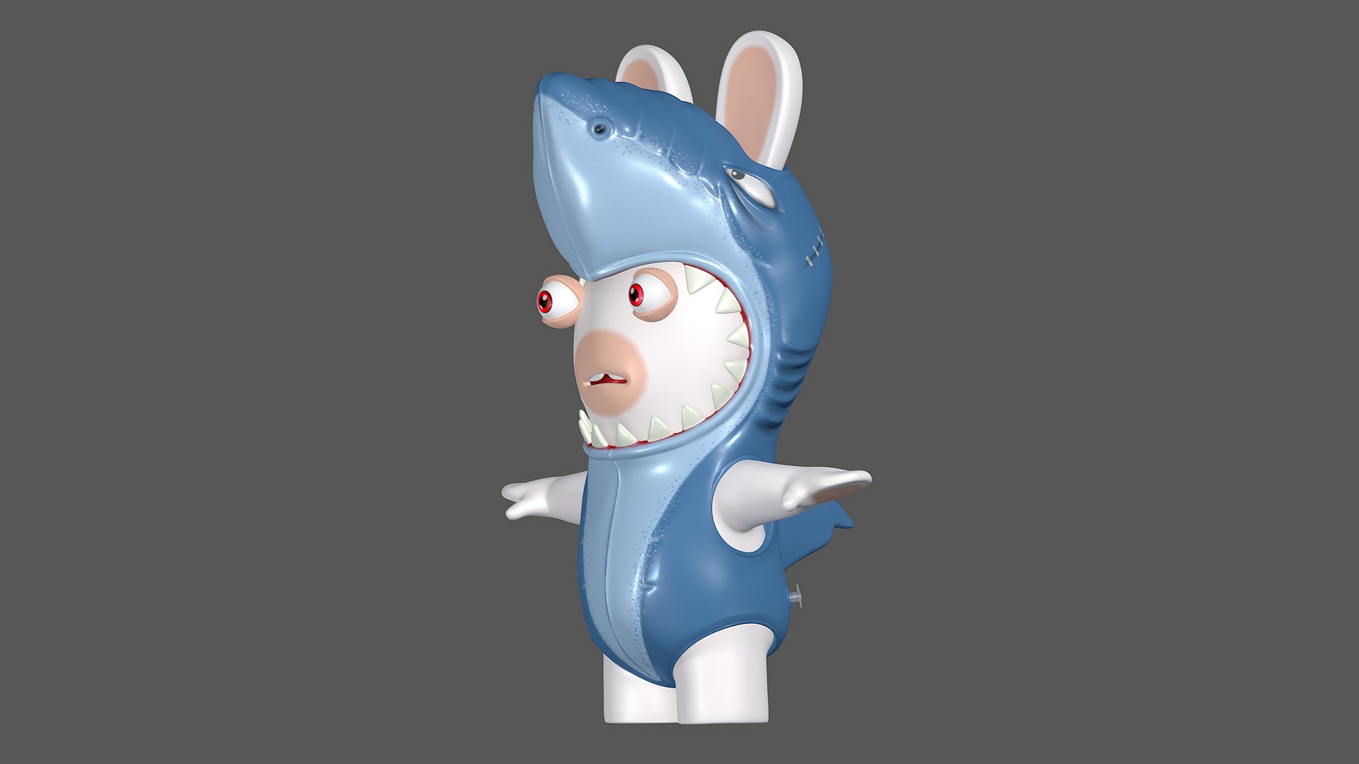 3D Rabbids Shark Hungry Character 8K - TurboSquid 1760028