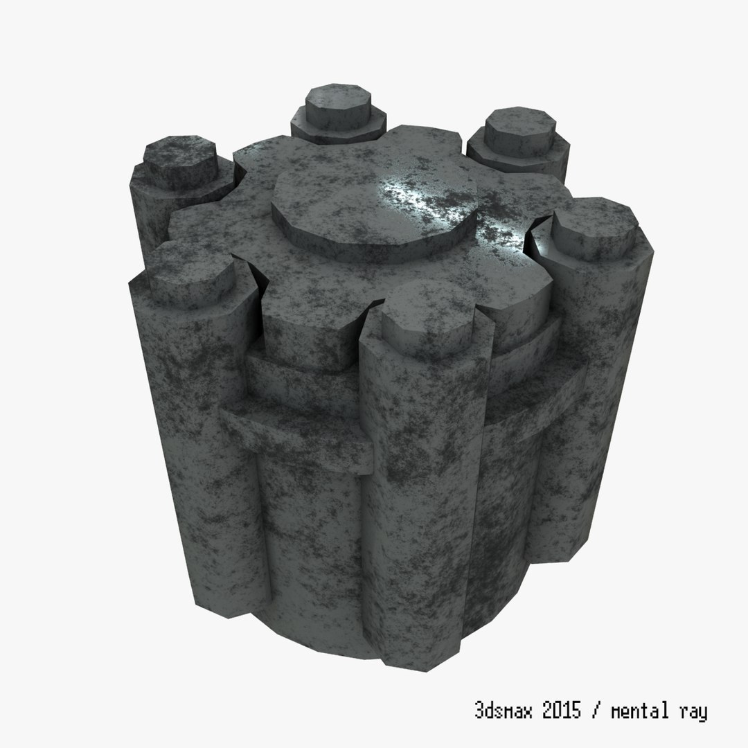 Engine Greeble Screw Model - TurboSquid 1416000