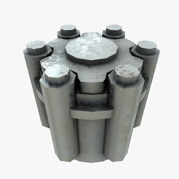 Engine greeble screw model - TurboSquid 1416000