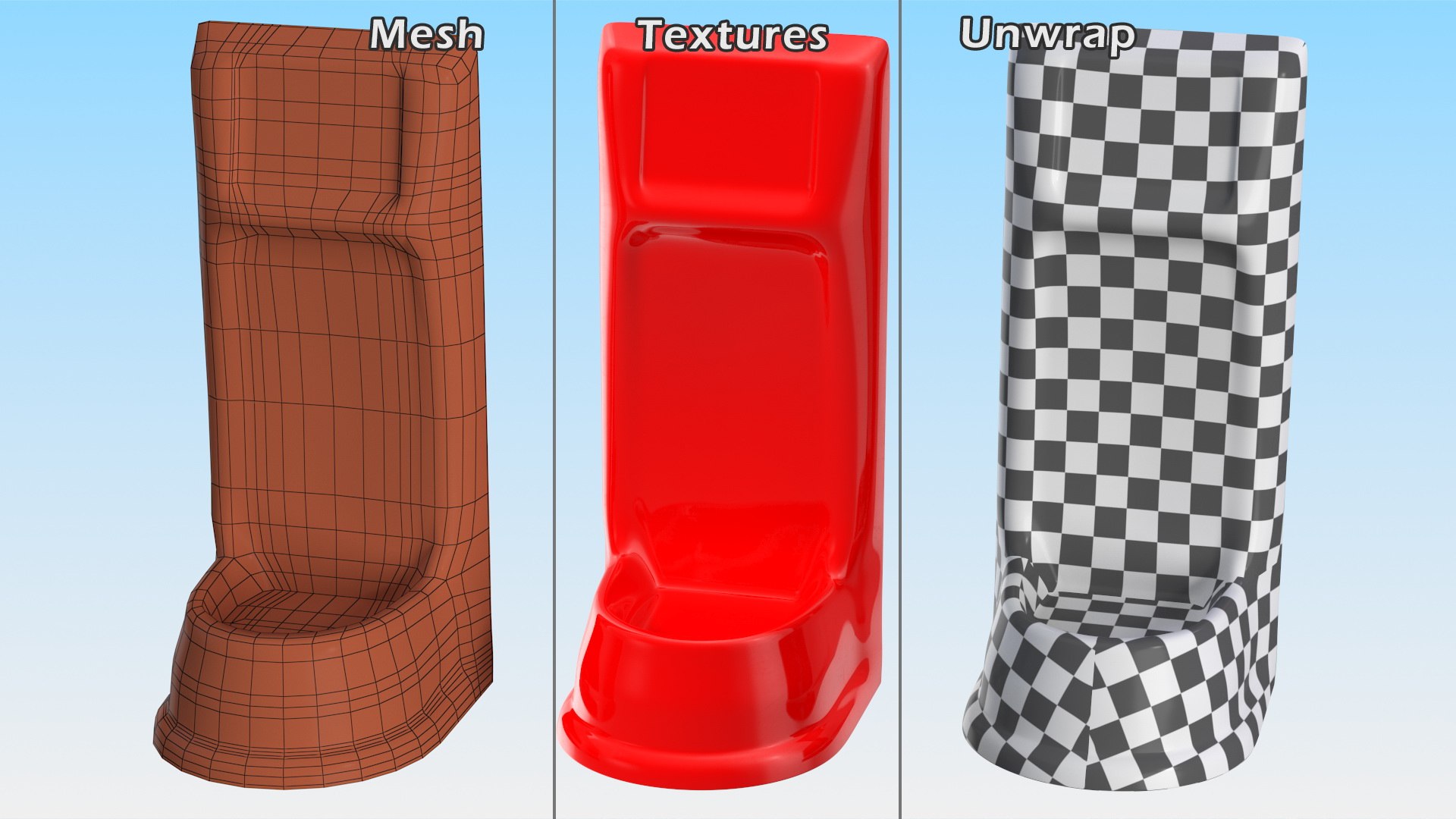 Single Extinguisher Fiberglass Stand Model - TurboSquid 1685723