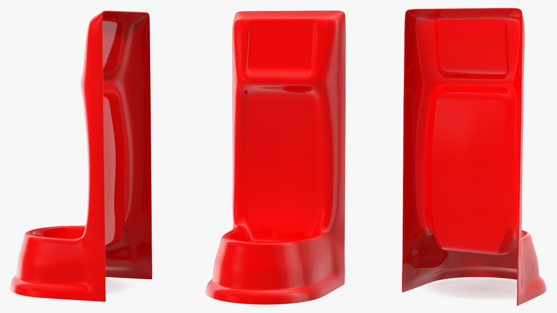 Single Extinguisher Fiberglass Stand Model - TurboSquid 1685723