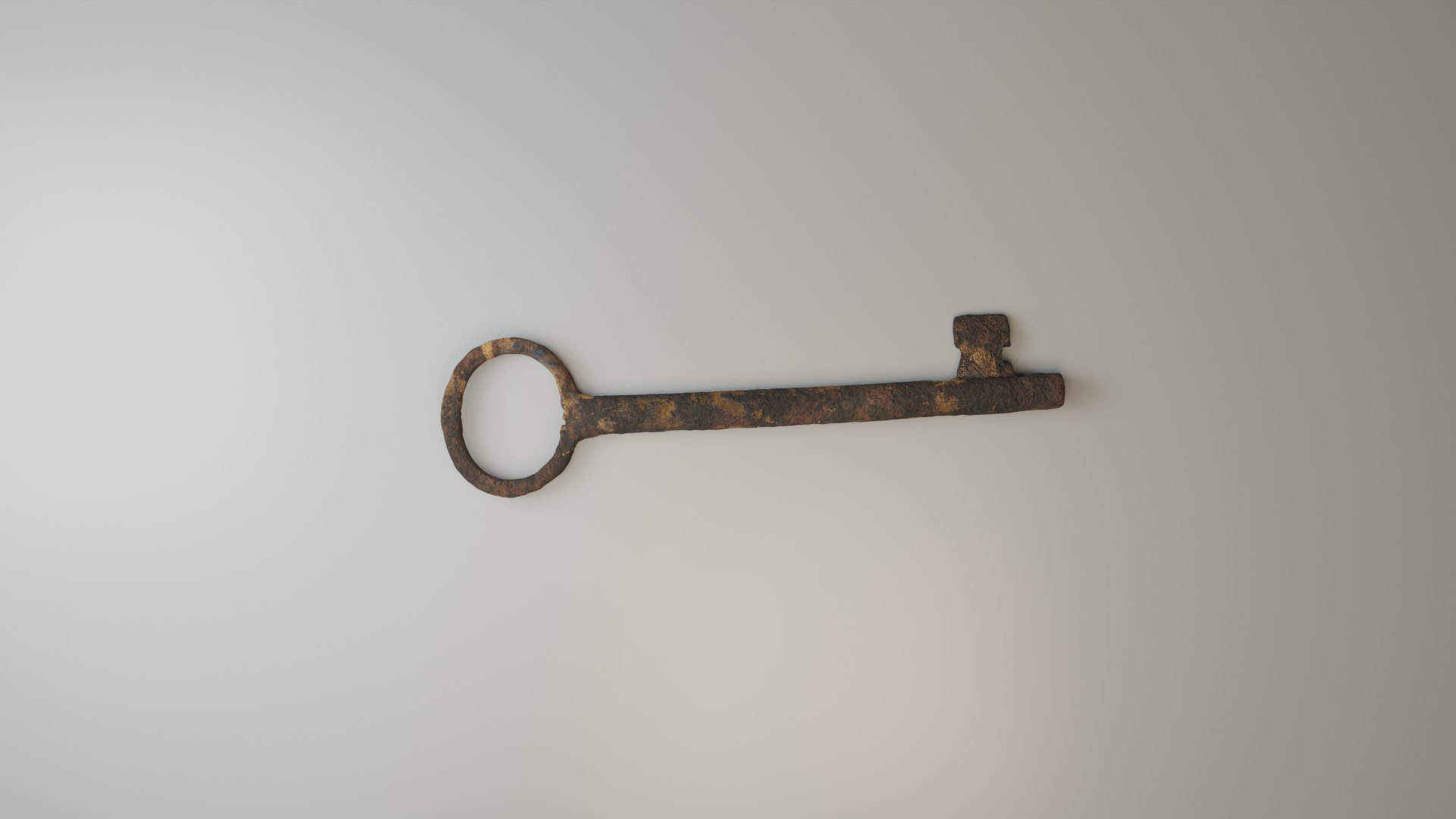 Rusty Key Model - TurboSquid 1758001