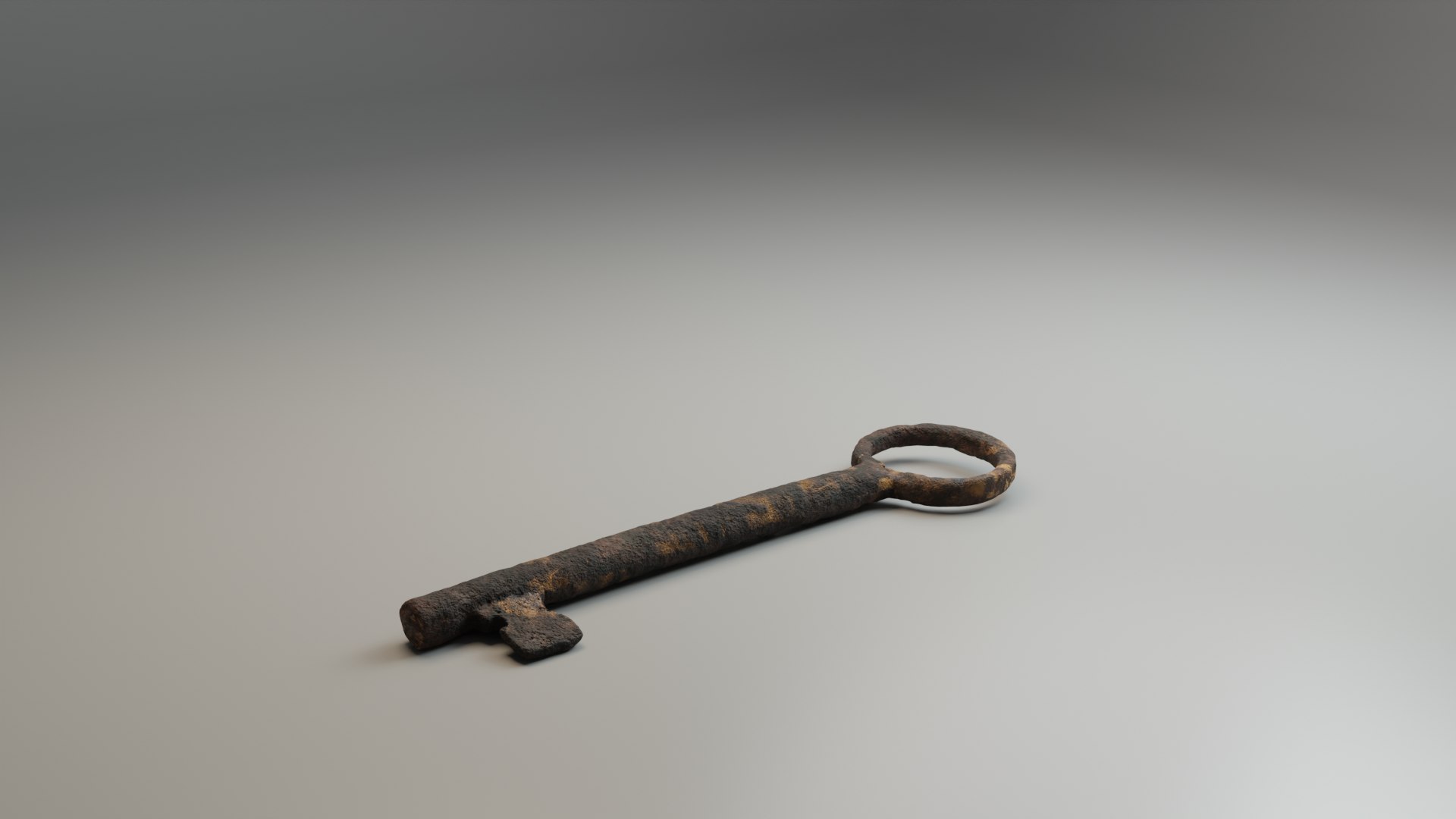 Rusty Key Model - TurboSquid 1758001