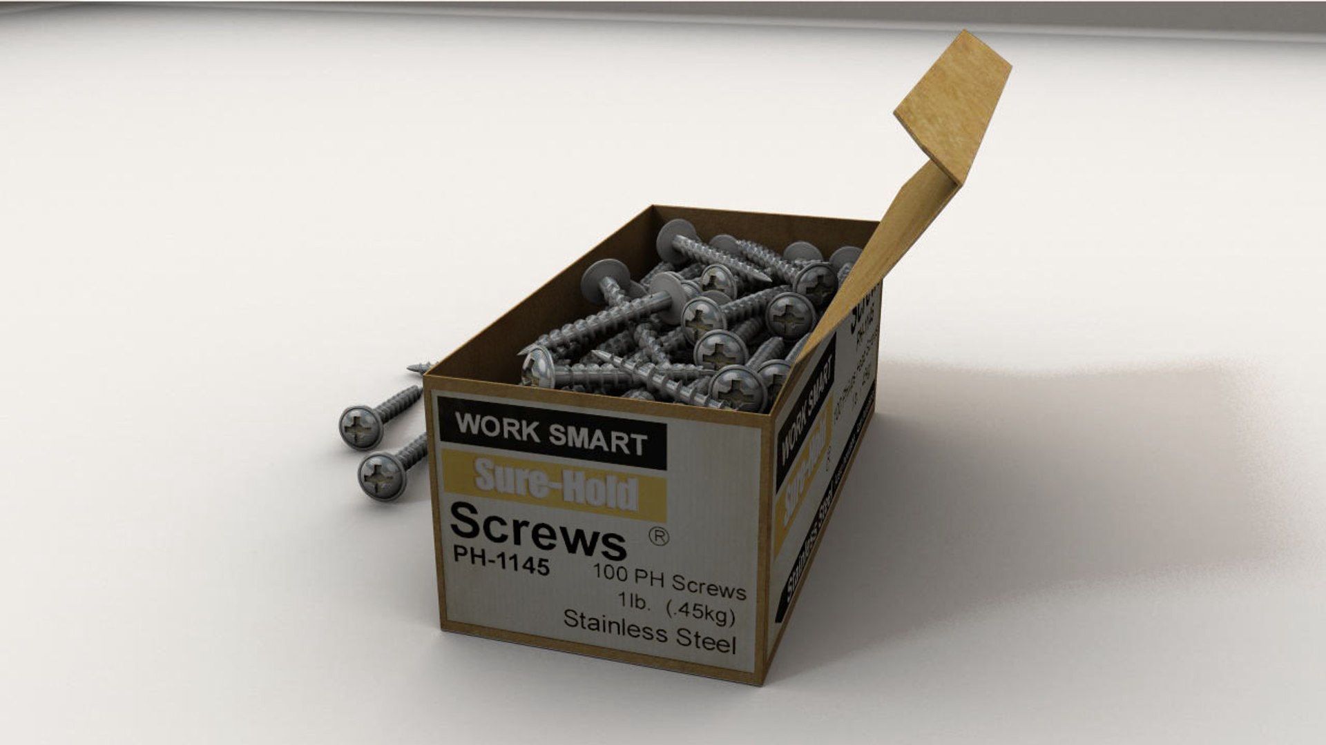 3d Box Screws