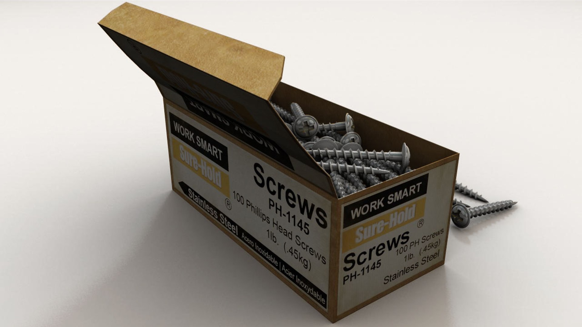3d Box Screws